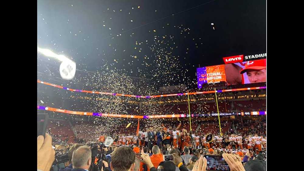 Clemson set to leave for California on Friday for national championship ...