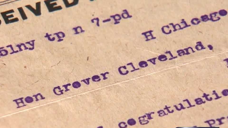 Letters from President Cleveland discovered at Conway Historical Society