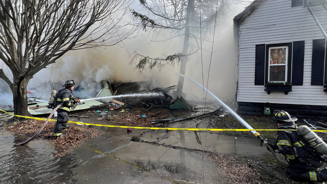 Fire crews respond to house explosion in Cleveland, multiple homes impacted