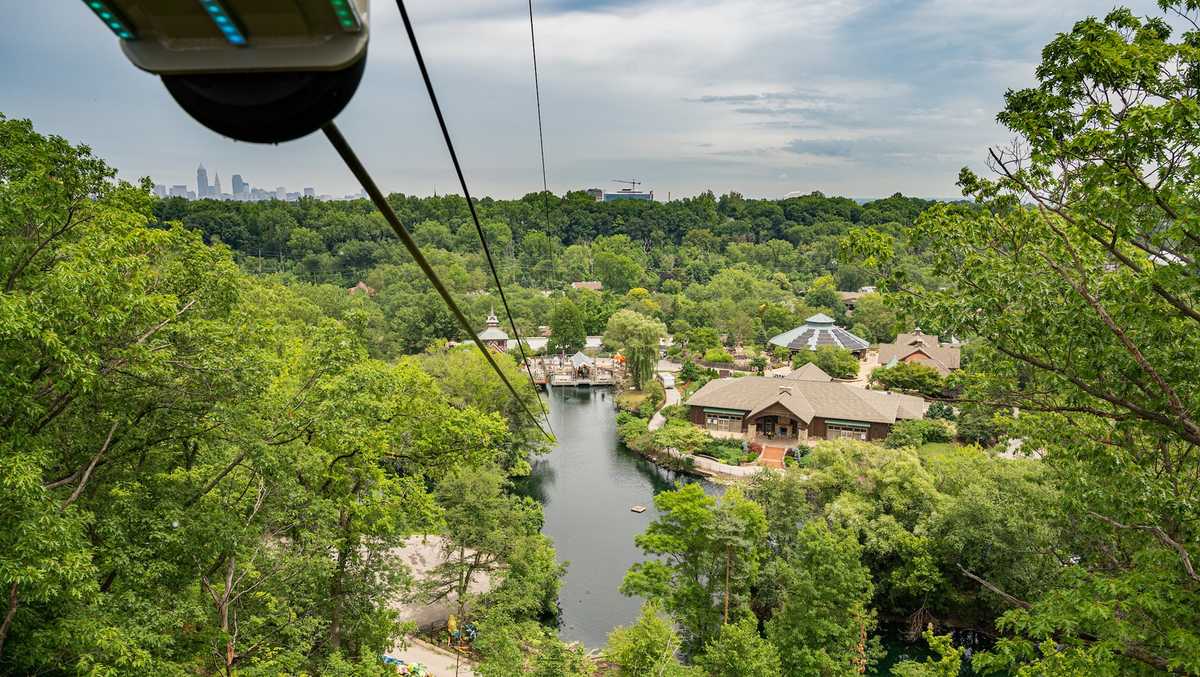 Ohio zoo opens 700-foot-long zip line adventure