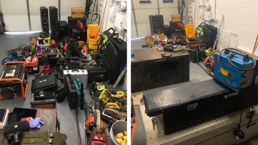 Police: 2 arrested after $100,000 worth of stolen items recovered in Cleves