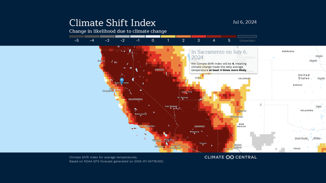 Sacramento reached 110 degrees Friday. This level of heat is becoming ...