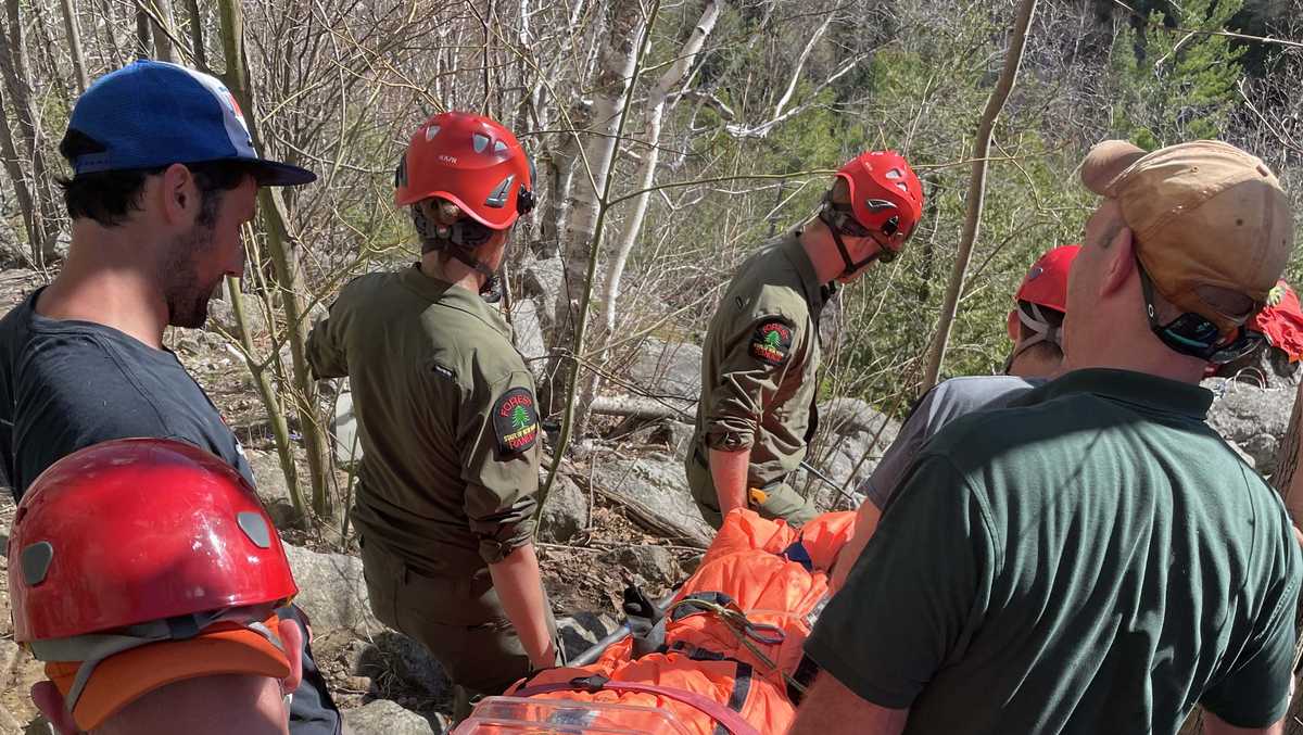 New York Forest Rangers rescue stranded hiker in Keene