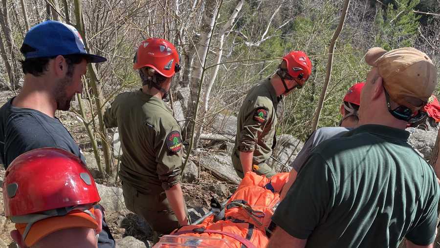 New York Forest Rangers rescue stranded hiker in Keene