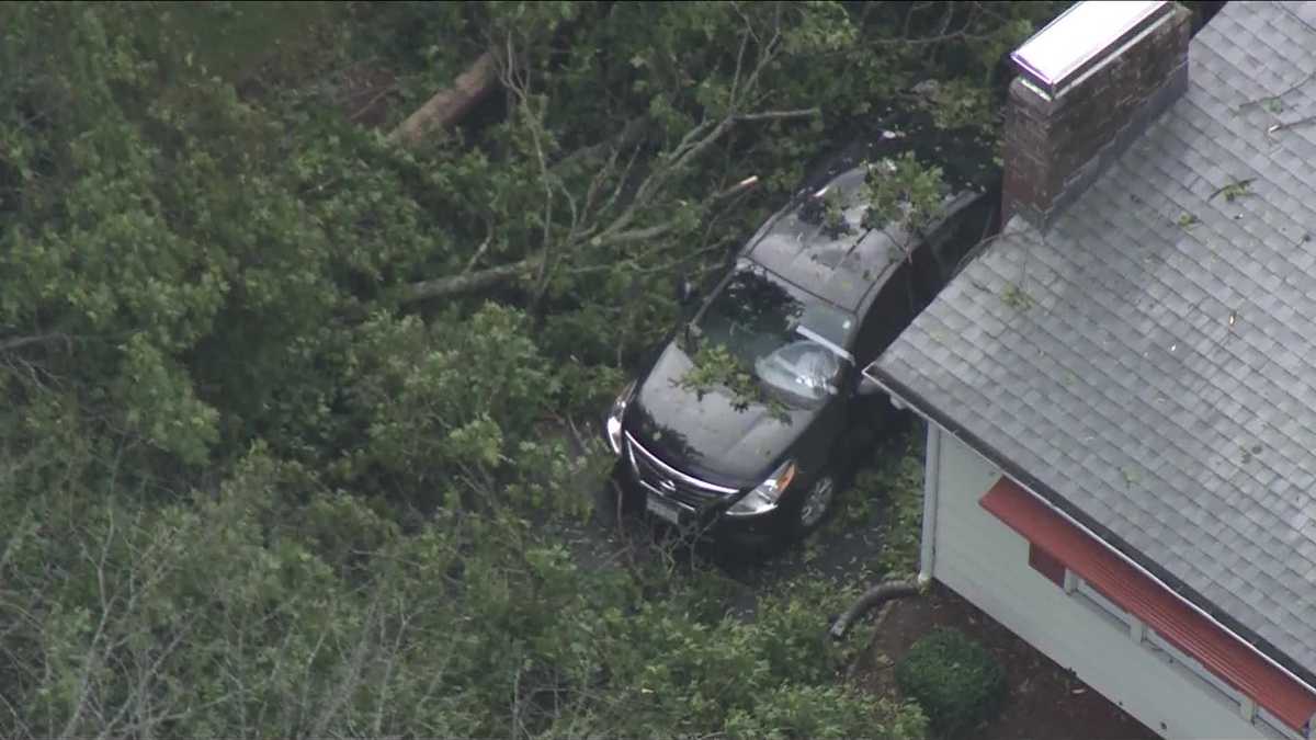 Severe thunderstorm brings flooding, damage to Massachusetts