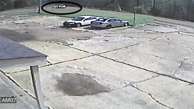 Surveillance cameras capture video of Clinton shooting