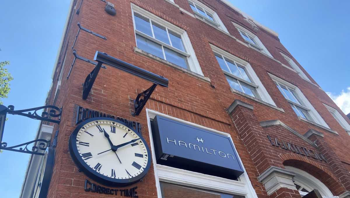 Old tower clock in Lancaster is running again