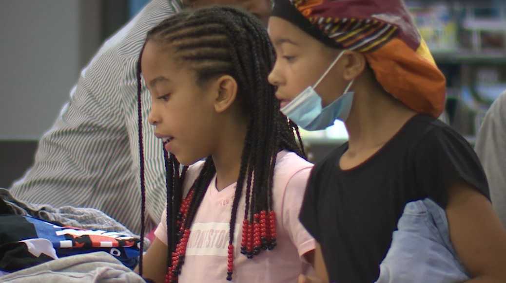 'It's good to see the good': Hope Center for Kids hosts clothing drive