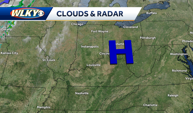 Louisville weekend weather: A nice last weekend of summer