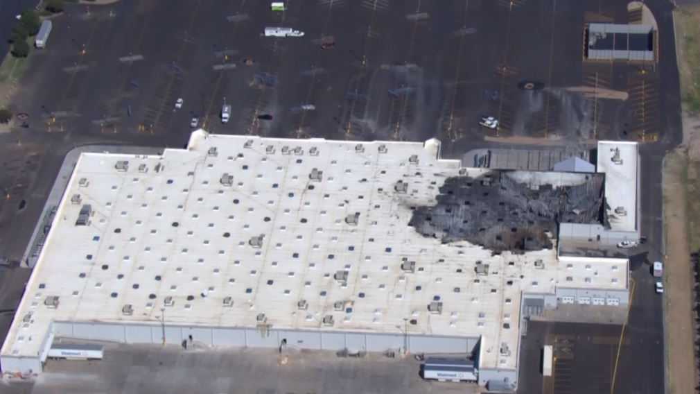 Suspect arrested for Walmart fire in Clovis