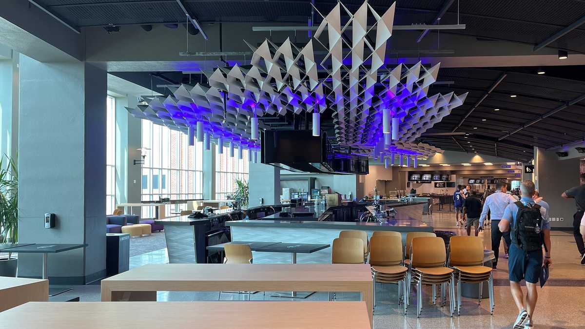 Photos: Ravens unveil upgrades to food