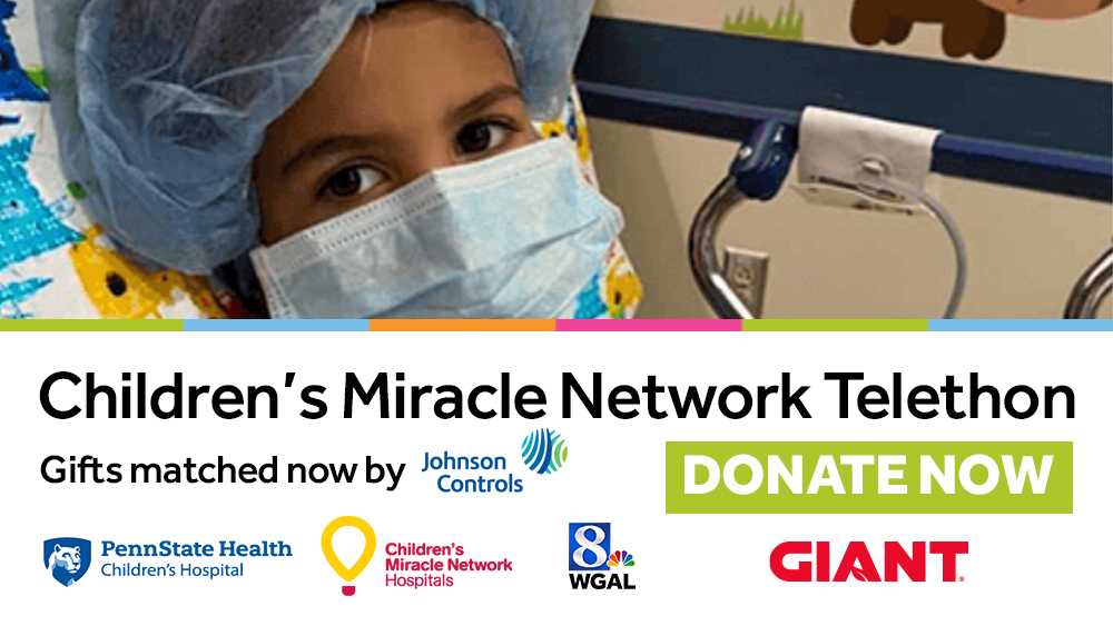 MAKE A DONATION to the Children's Miracle Network Telethon