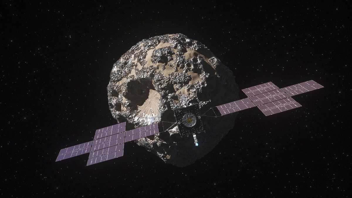 NASA launches first trip to a metal world with Psyche mission