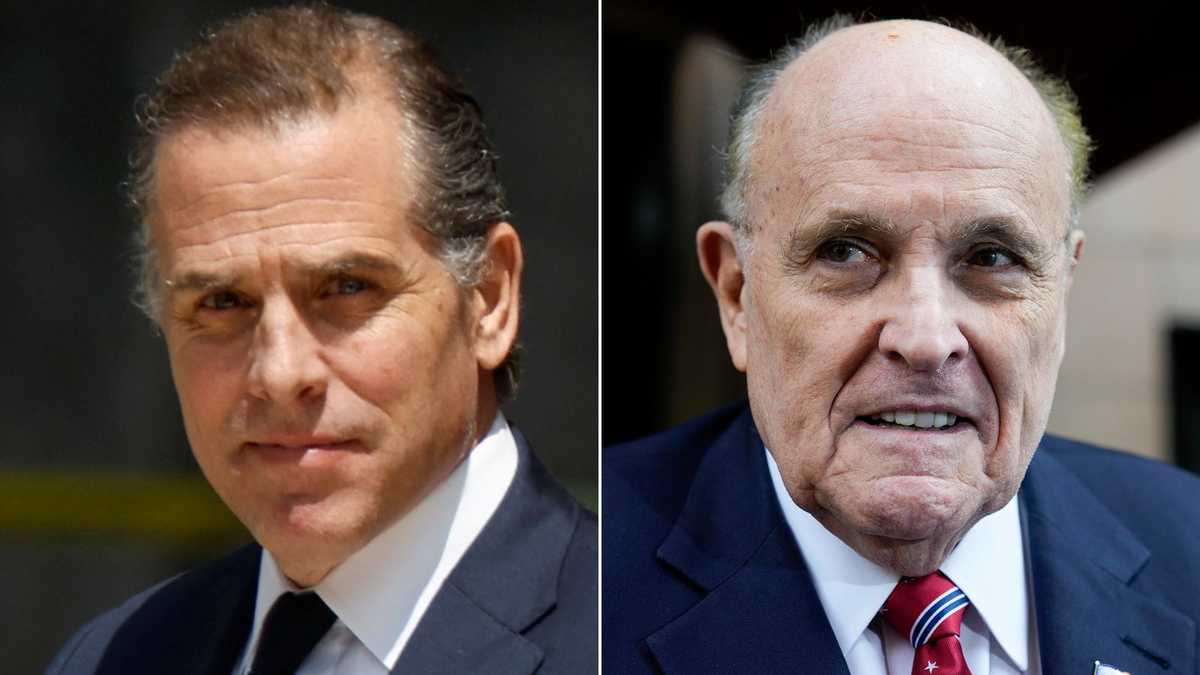 Hunter Biden sues Rudy Giuliani and his former attorney