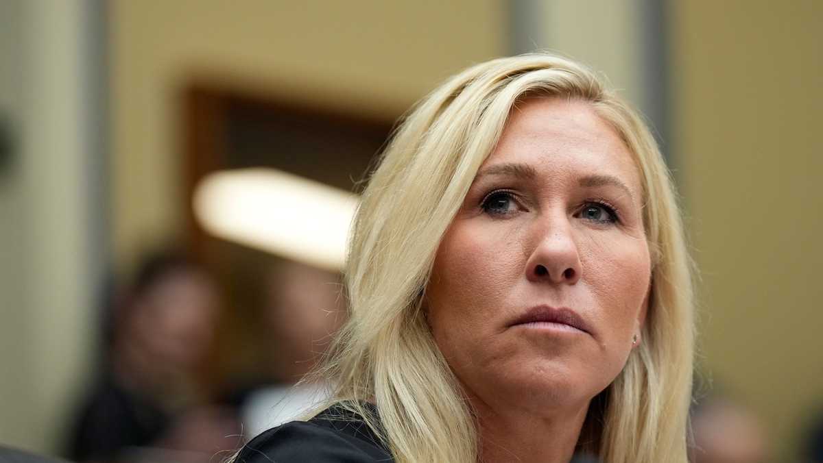 Marjorie Taylor Greene says she is resigning from Congress