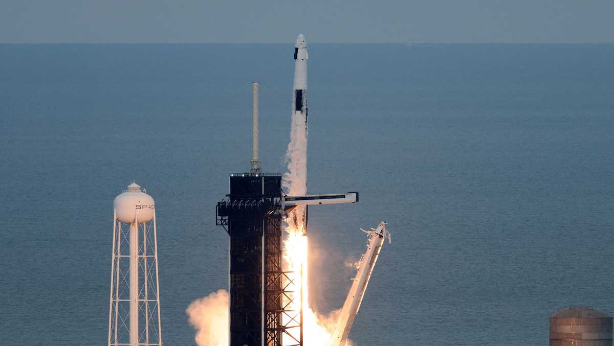 SpaceX mission docks with International Space Station