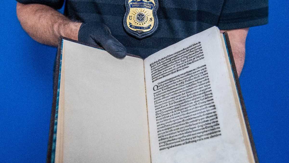 Stolen 15th-century letter from Christopher Columbus heads home Stolen 15th-century letter from Christopher Columbus heads home