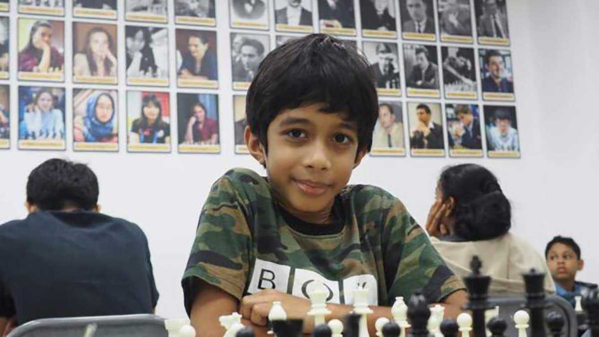 8-year-old prodigy makes history after beating chess grandmaster