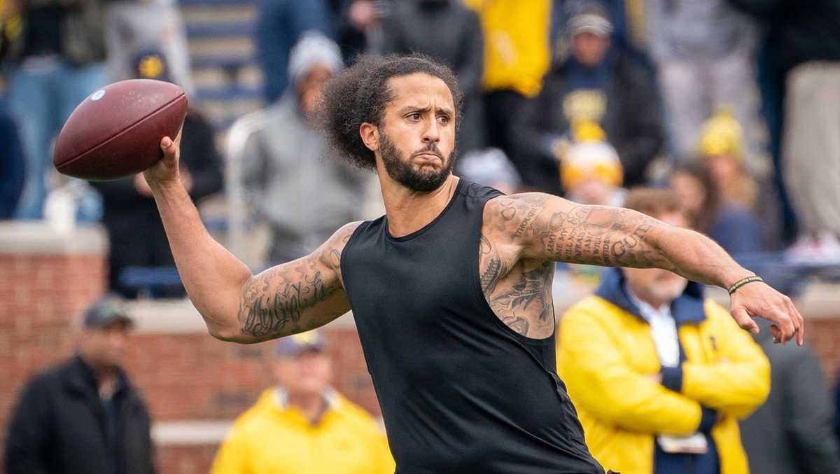 Colin Kaepernick has option to return to NFL as a coach, Jim Harbaugh says