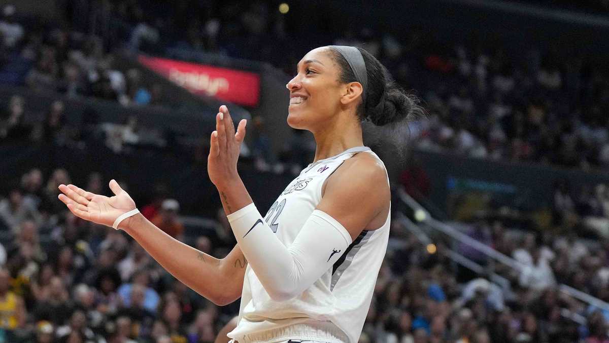 La estrella de Las Vegas Aces, A'ja Wilson, nombrada MVP unánime de la ...