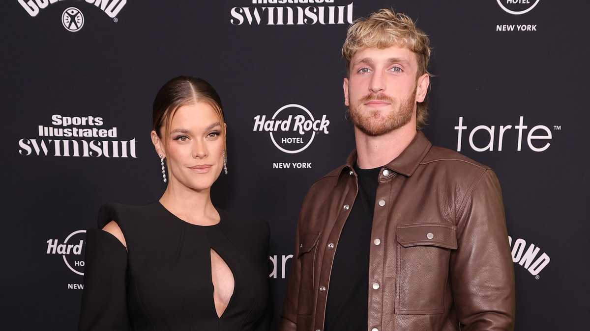 Logan Paul and fiancée Nina Agdal announce birth of first baby Logan Paul and fiancée Nina Agdal announce birth of first baby