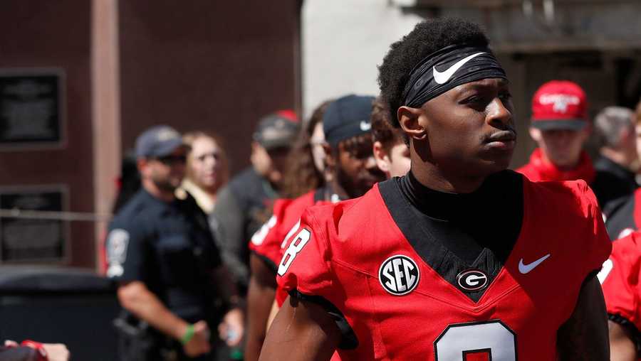 Georgia football player arrested, charged with assault on unborn child ...