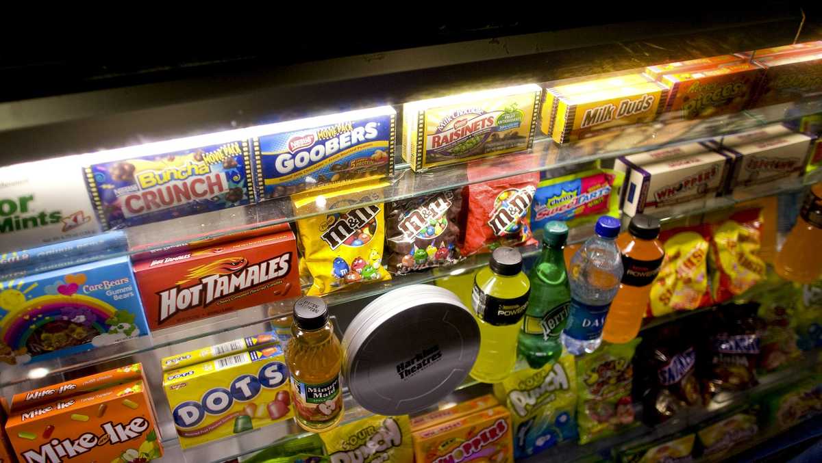 Why is movie candy sold in boxes?