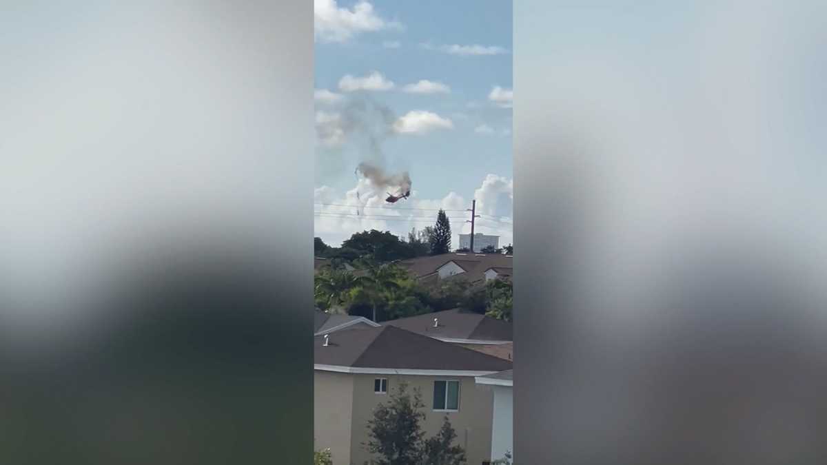 Florida helicopter crash: 2 dead, 2 injured