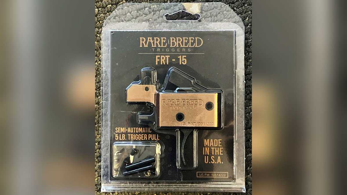 Gun companies barred from selling machine gun conversion device