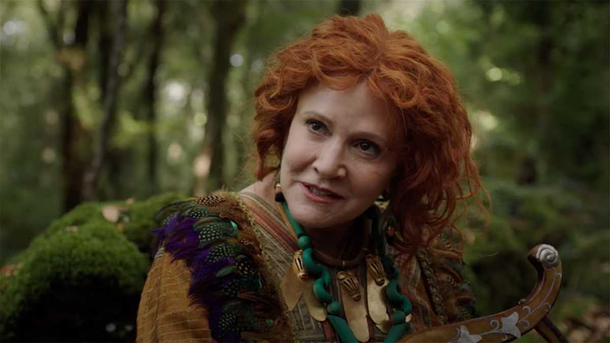 Carrie Fisher is a good witch in the trailer for her final film ...