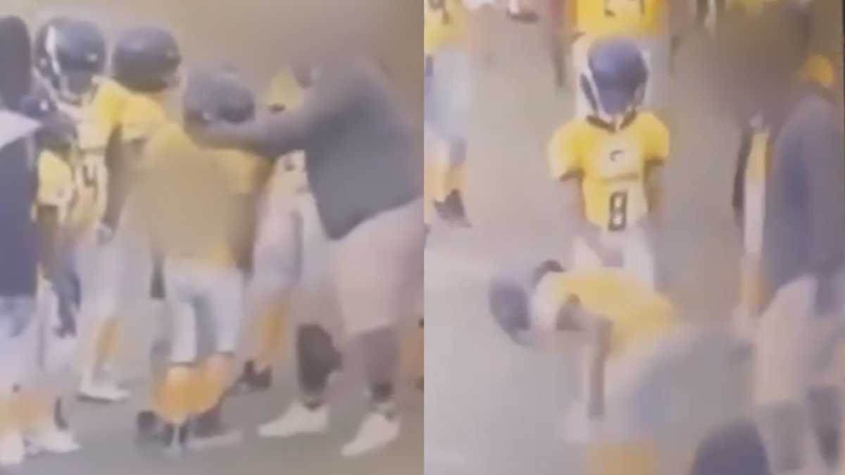 Coach caught on camera hitting child now facing charges