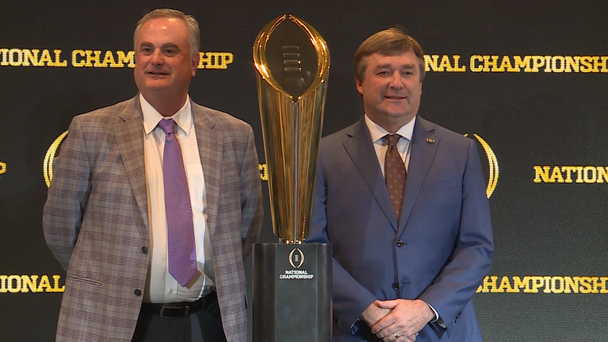 Georgia head coach Kirby Smart, TCU head coach Sonny Dykes preview ...