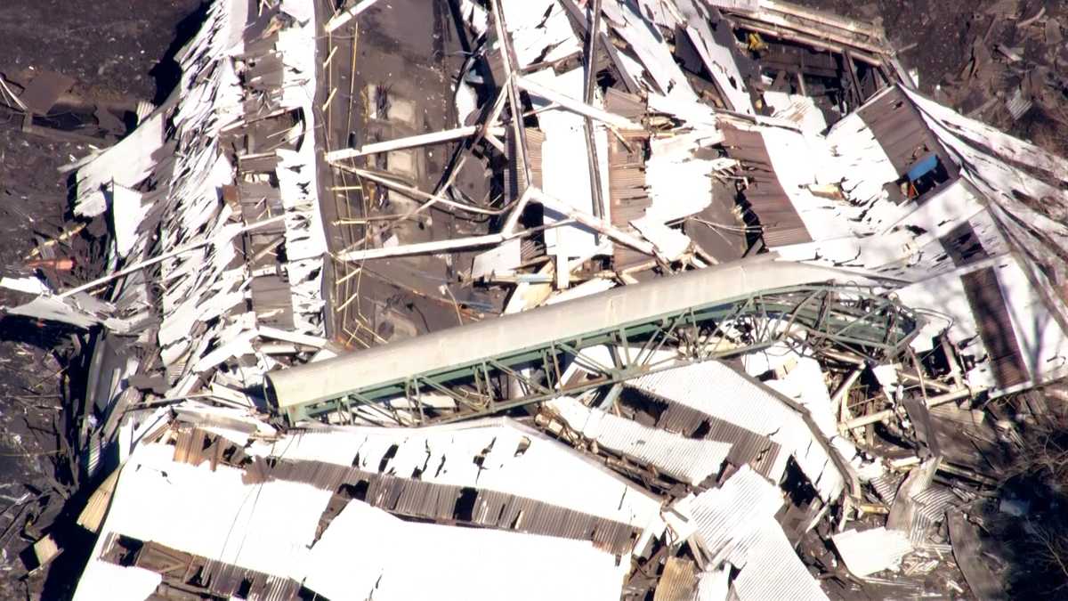 Kentucky Coal Plant Collapse Rescuers Removing Rubble To Find Missing Person