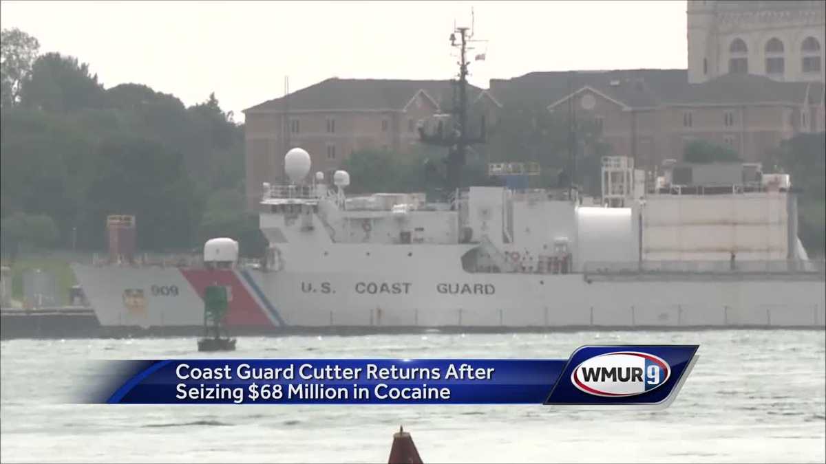 Coast Guard cutter returns to Portsmouth after seizing $68M in cocaine
