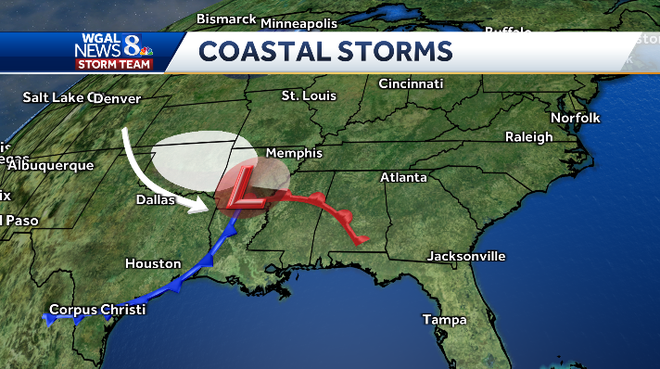 Our First Coastal Storm This Season