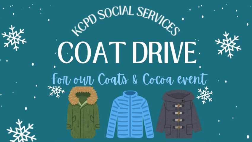 Kansas City police, fire departments collect coats for community