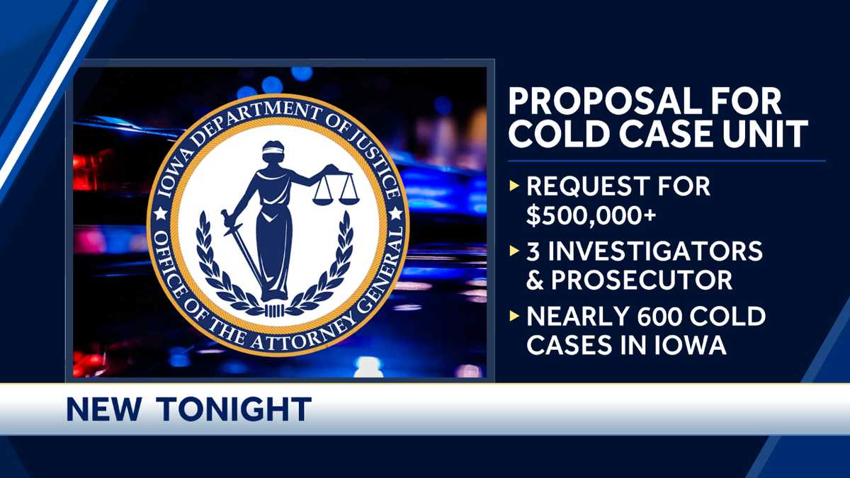 Iowa AG seeks funding to open cold case initiative