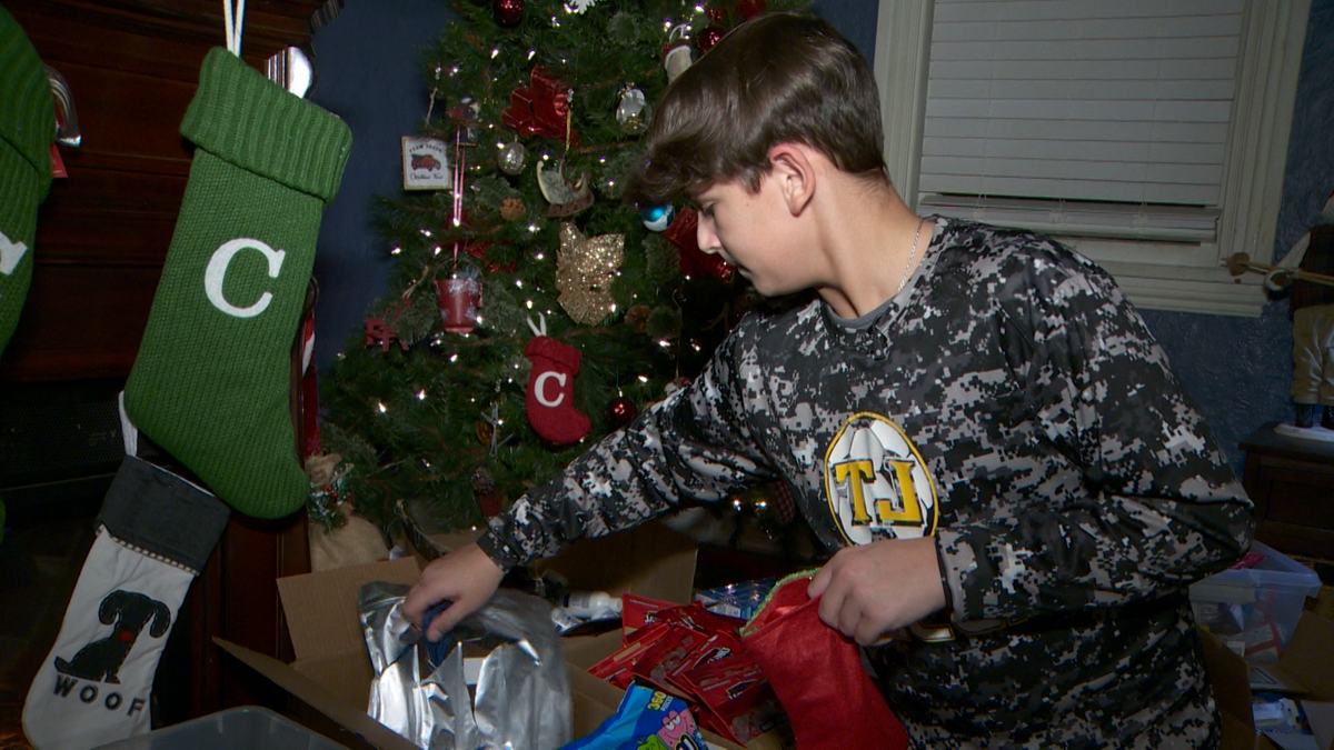 Teen receives nationwide support in sending gifts to Navy sailors