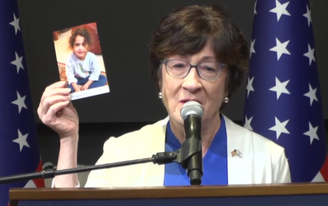 Susan Collins, in Israel, voices support for U.S. ally, pledges funds ...