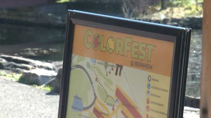 Families enjoy fall fun during 'ColorFest' at Bernheim Forest