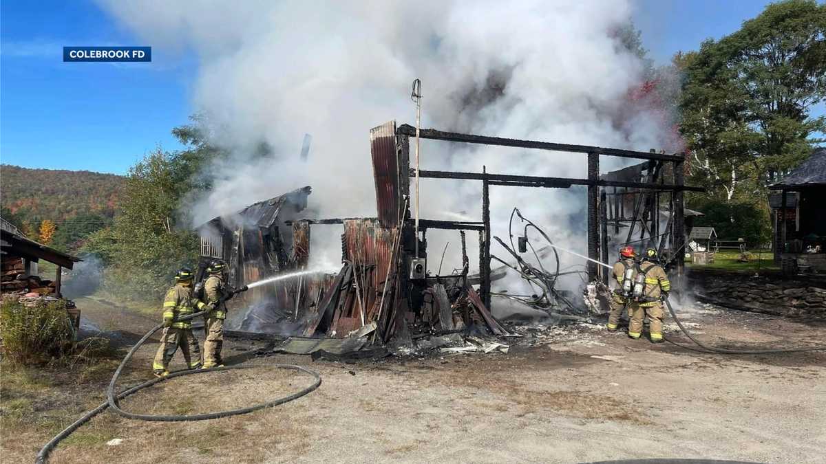 Home sustains minor damage after fully involved garage fire in Columbia ...