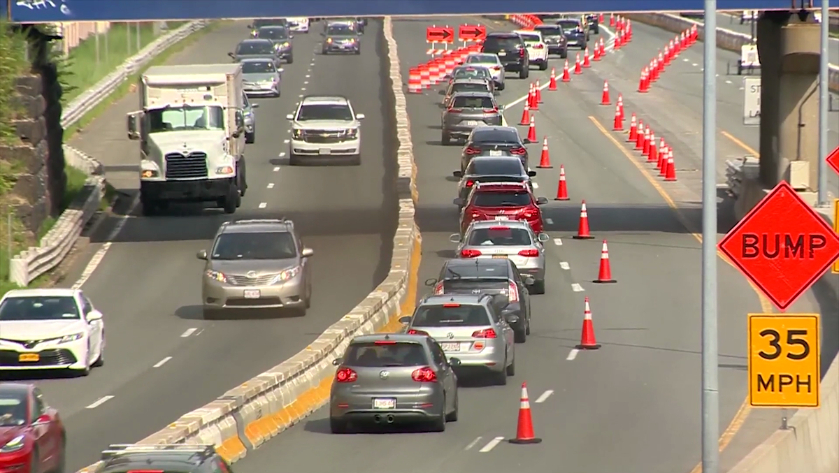 Massive Commonwealth Avenue bridge project causes traffic jams