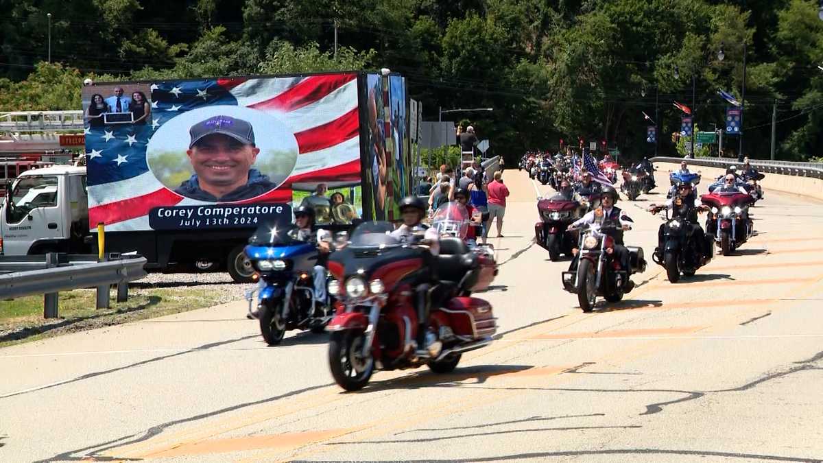 Corey Comperatore funeral service held in Butler County, Pa.