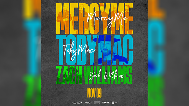 TobyMac, MercyMe and Zach Williams to make tour stop in Oklahoma
