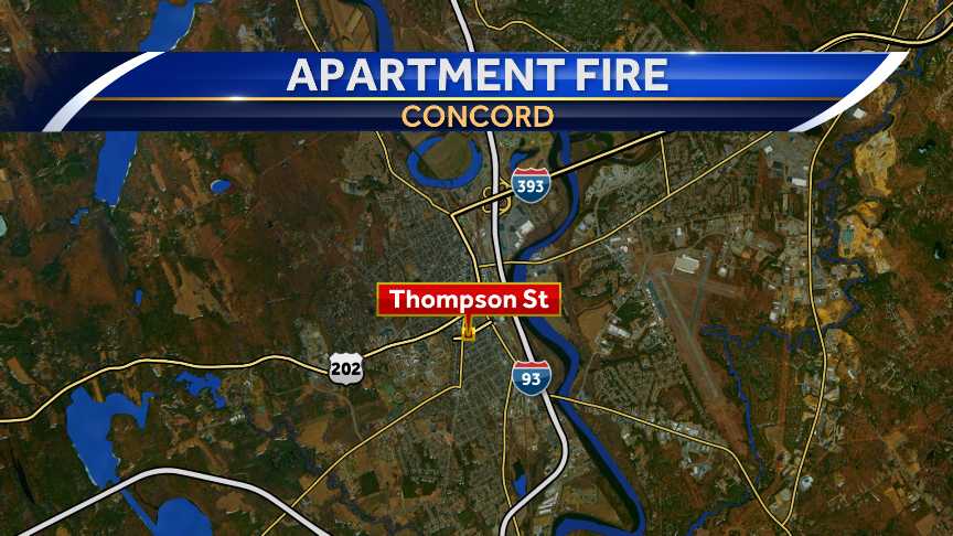 12 people, including 10 children, displaced by Concord fire