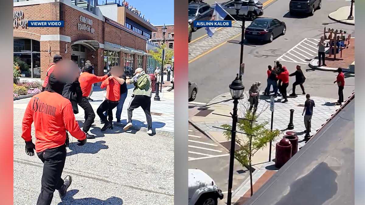 Police investigating 'altercation' during Concord protest