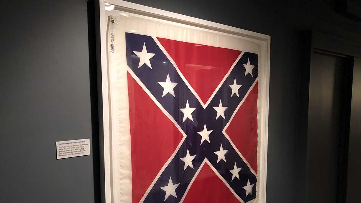 Confederate flag from SC Statehouse put on display in museum