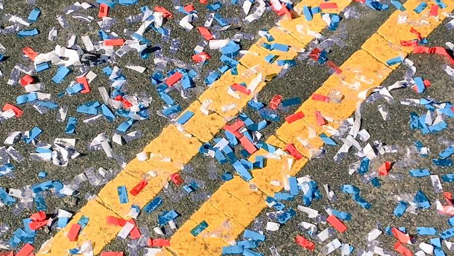 Incredible moments from the Patriots' victory parade