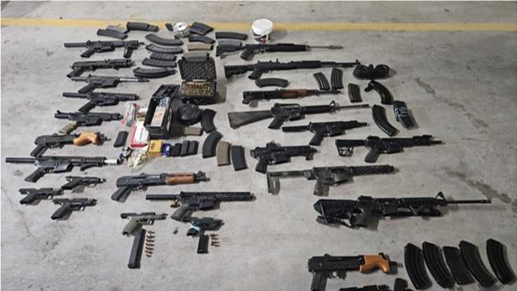 New Orleans police arrest three, confiscate guns and illegal drugs