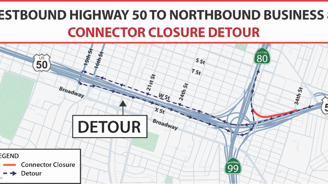 Fix 50 weekend closure impacts Sacramento drivers